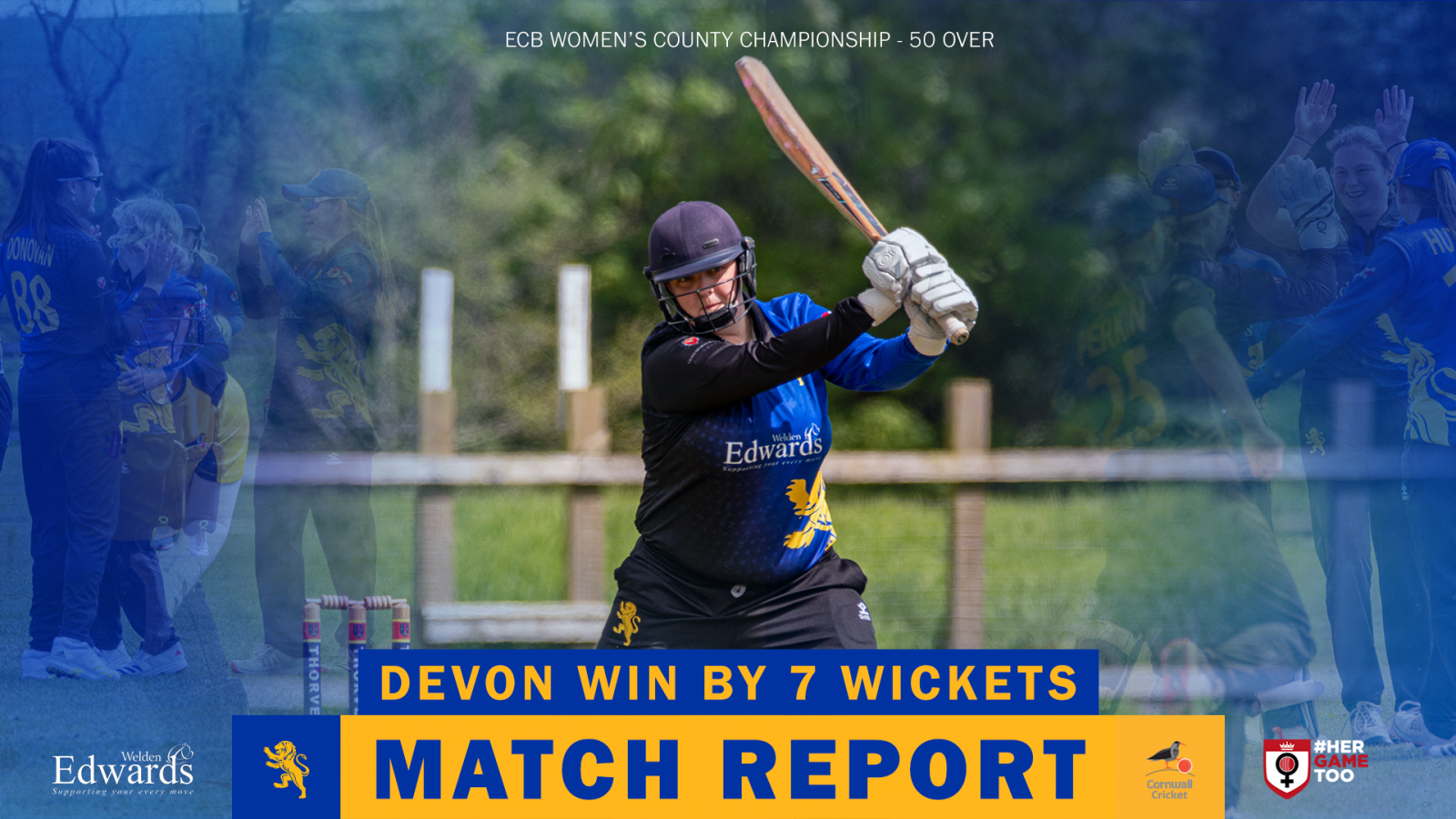 Match Report: Devon Women beat Cornwall by 7 wickets - Devon Cricket